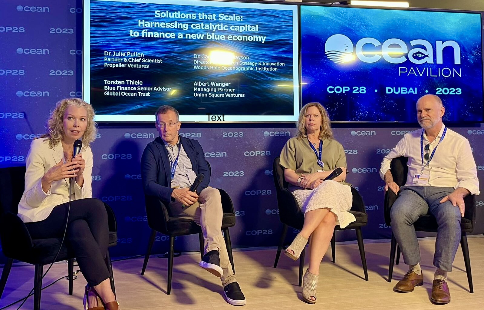 COP28, The Ocean Pavilion, and Championing The Ocean's Role as Climate ...